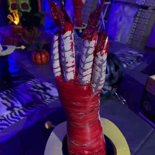 Beetlejuice Prawn/Shrimp Hands (handmade tabletop decoration) set of 6 ...