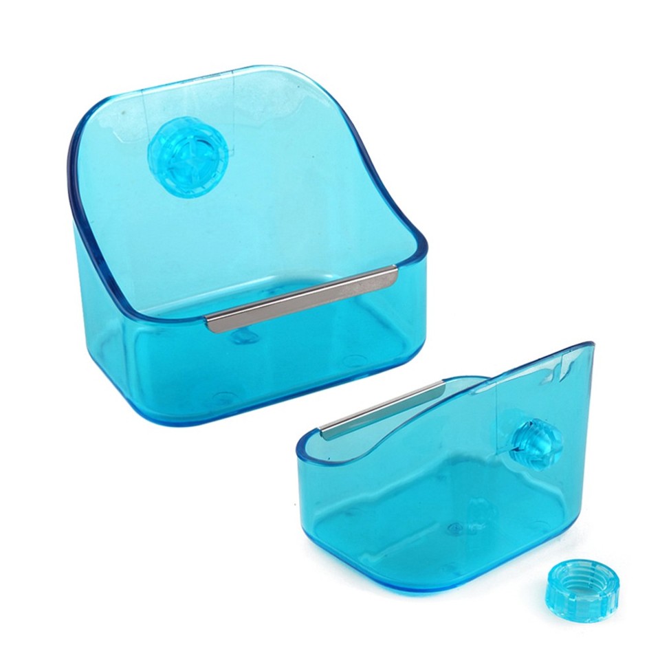 Food Water Bowl for Rabbit Chinchilla Guinea Pig Best Bowl To Prevent ...