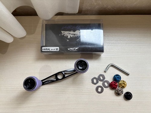 DRT Varial Handle 95 Black Fishing Reel Crank Shimano Daiwa Compatible ...