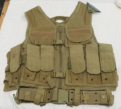 NEW Condor Elite Tactical Vest - Model ETV-003 - Tan w/6 Mag Pouches | eBay