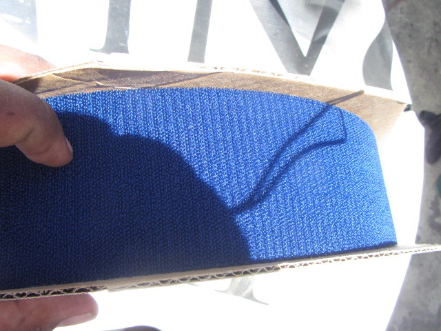 YKK HOOK and LOOP Sew On Fastener 50 Yards blue WIDTH 3'' | eBay