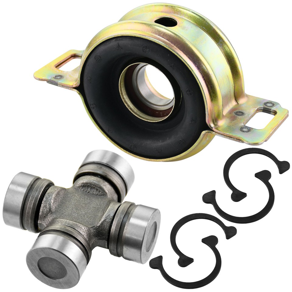 Drive Shaft Center Support Bearing U-Joints Set For Toyota Tundra ...