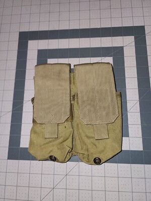 USMC Eagle Industries MOLLE II Double/Quad Mag Pouch MP2-M4/2-MS-KH ...
