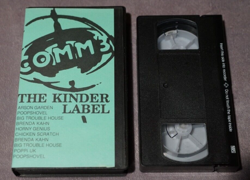 Various Community 3 Video Sampler " Comm3 : The Kinder Label " VHS ...