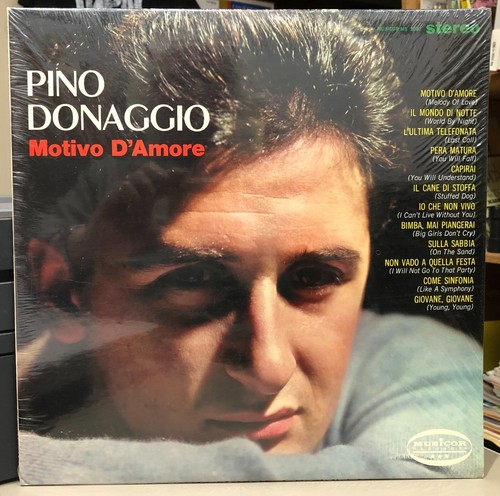 SEALED 1966 Pino Donaggio “Motivo D’Amore” LP | eBay