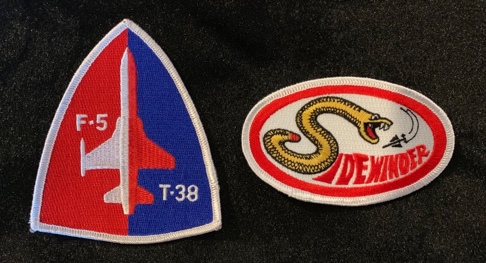 USAF F-5 Freedom Fighter/T-38 Talon Patch & AIM-9 Sidewinder Patches US ...