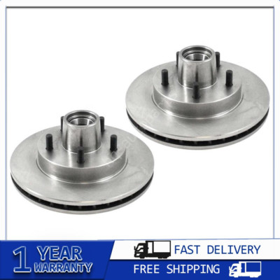 Front Disc Brake Rotor And Hub Assembly 2PCS For 1987-1995 Chevrolet ...