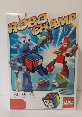 Lego Games Robo Champ 3835. ( 2-3 Player Game) NEW FACTORY SEALED. ☆3 ...