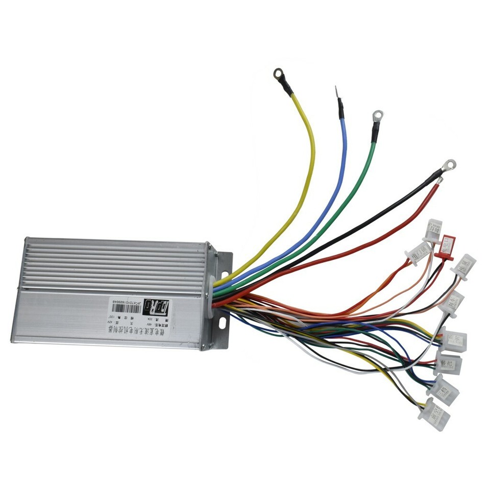 1800W 48V Electric Brushless Motor Controller Throttle Grip for Go-kart ...