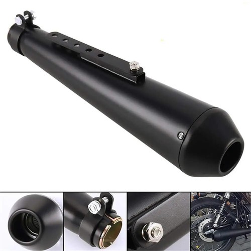 Fits For Harley Reverse Cone Megaphone Exhaust Pipes Motorcycle ...
