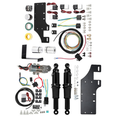 Front Air Ride Lowering Kit Rear Suspensions Fit For Harley Road King ...