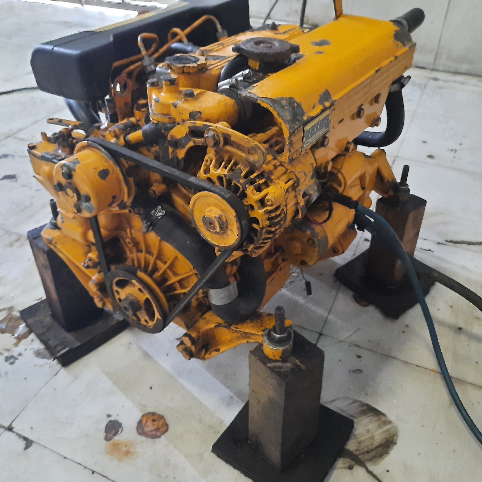 Vetus M309 Marine inboard diesel eng ex-lifeboat used good 24.7 hp ...