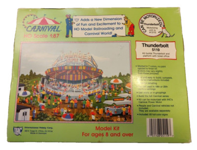 IHC CARNIVAL HO 1:87 THUNDERBOLT #5119 Open Box Model Kit | eBay