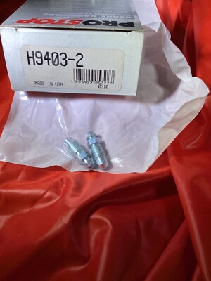 Pro Stop H9403-2 Brake Bleeder Screws New Made in USA | eBay