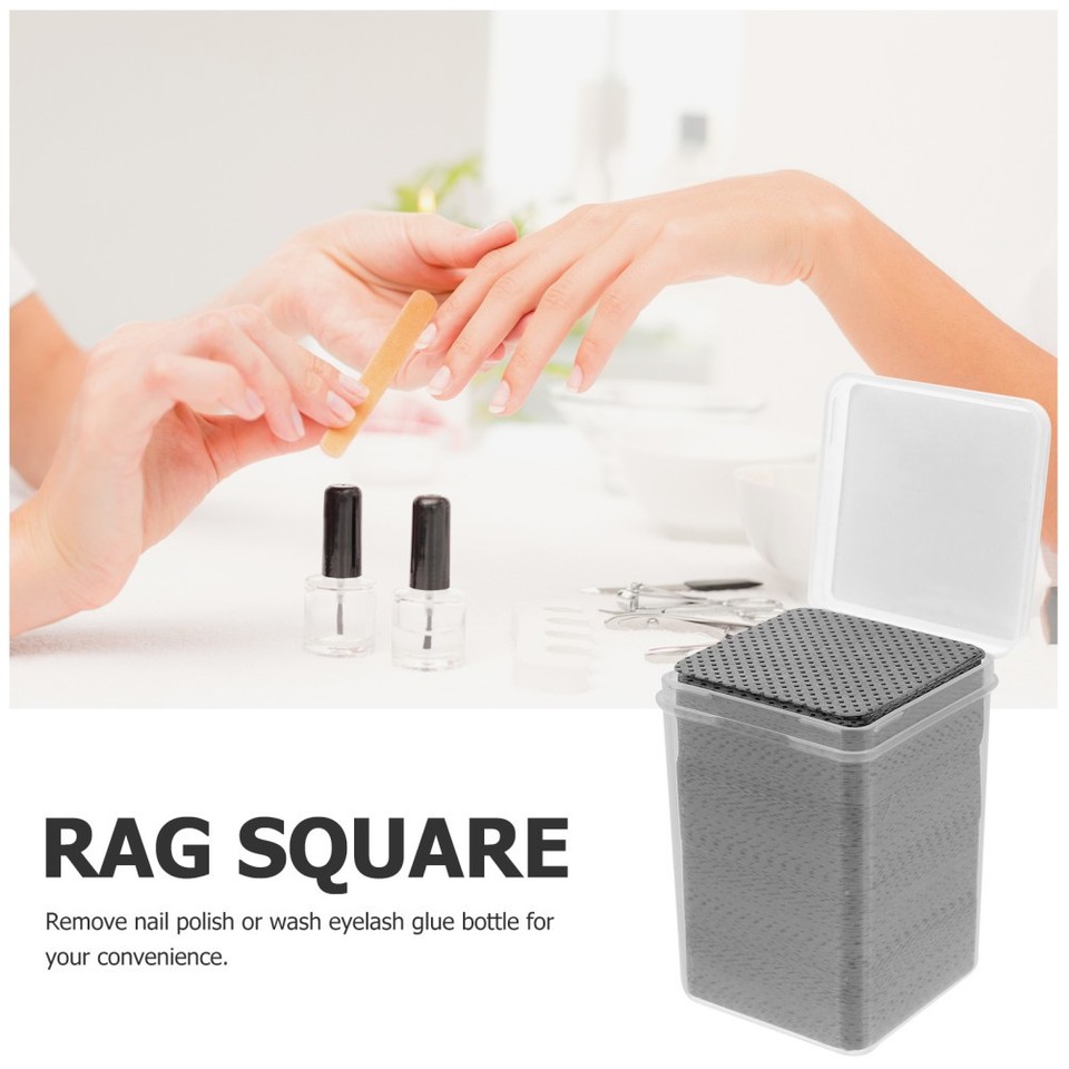 600pcs Nail Wipe Pads Nail Polish Removal Pads Nail Polish Remover ...