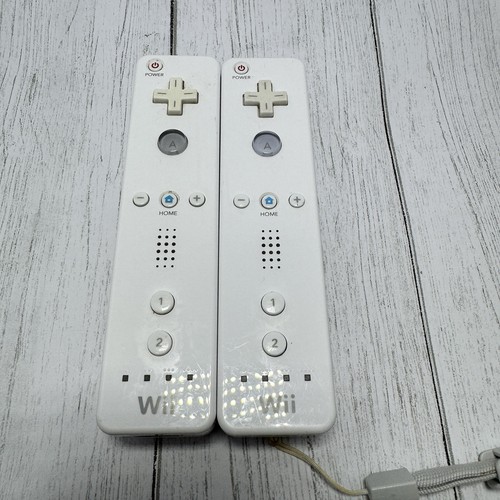 Nintendo Wii wii Remote Controller RVL-003 2 pieces (No Battery Door ...