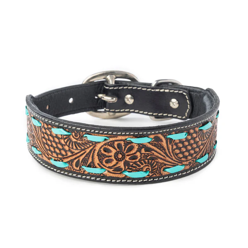 Myra Turquoise Trail Cowboy Dog Collar | eBay