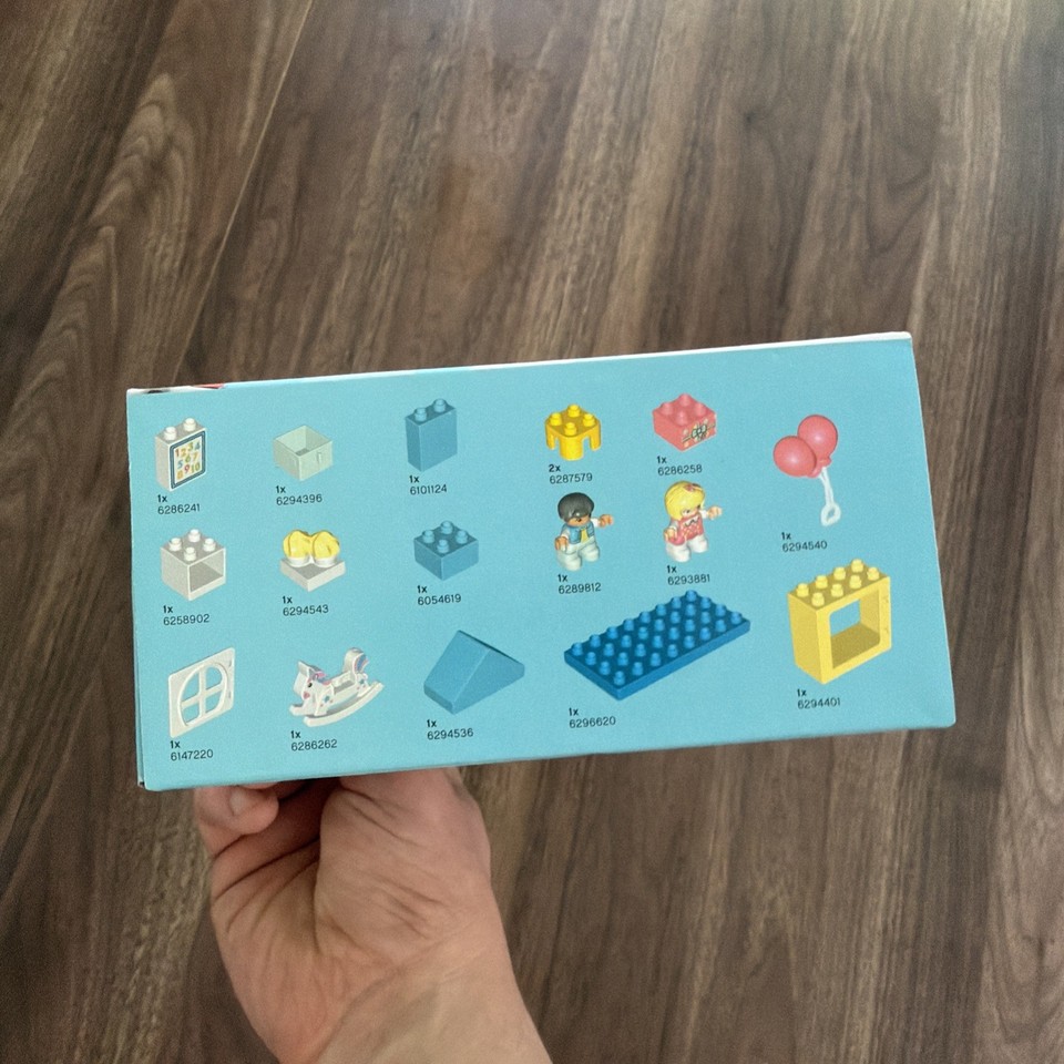 LEGO DUPLO Empty Box Only Playroom 10925 Playable Box Julian Emma ...