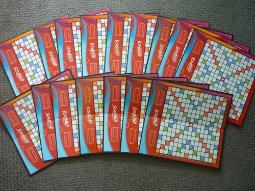 SCRABBLE Game Board Lot (16) Multi-Color Boards Hasbro | eBay