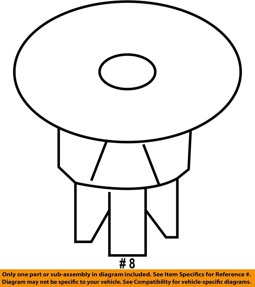 BMW OEM 06-10 650i Exterior-Rocker Molding Spacer 51717066226 | eBay