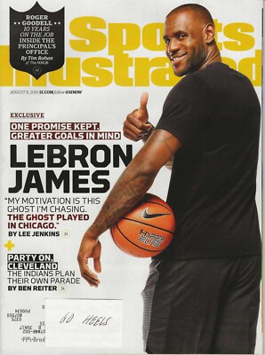 August 8, 2016 Sports Illustrated LeBron James Cleveland Cavaliers One ...