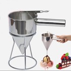Conical Funnel Cone Small Diameter Hopper Separator w/ Shelf Octopus ...