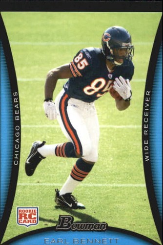 2008 Bowman Football Card #208 Earl Bennett Rookie | eBay
