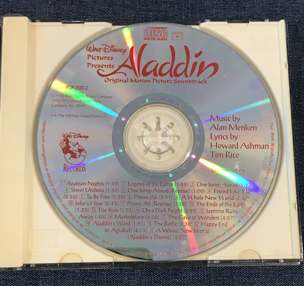 Aladdin Original Motion Picture Soundtrack
