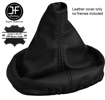 BLACK REAL LEATHER AUTO AUTOMATIC SHIFT BOOT FITS CORVETTE C5 1997-2004 ...