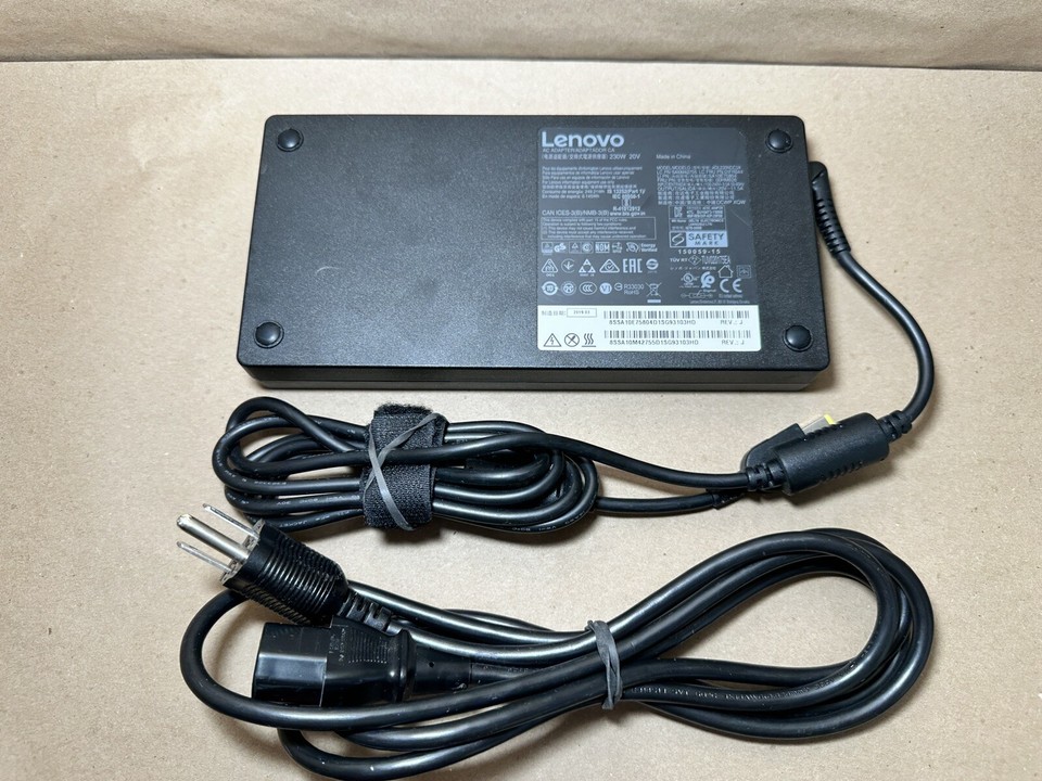 Lenovo ThinkPad Thunderbolt 3 Gen 2 Docking station w/ 230W AC Adapter ...