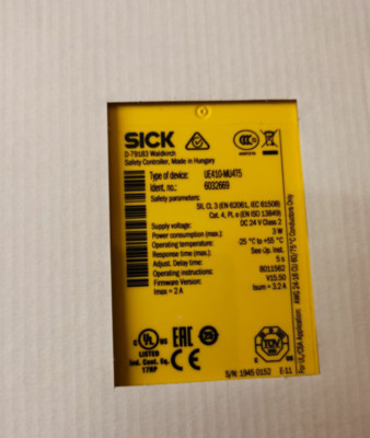 1PC NEW SICK Safety controller UE410-MU4T5 Free shipping #F2 | eBay