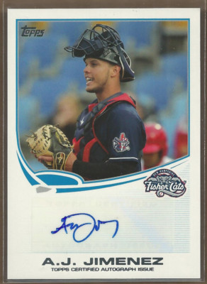 2013 Topps Pro Debut Autographs #AJ A.J. Jimenez Auto | eBay