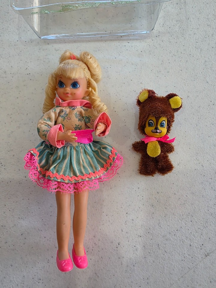 Vintage 1969 Rare Mattel Pretty Pairs Lori 'N Rori Tutti and Barbie w ...