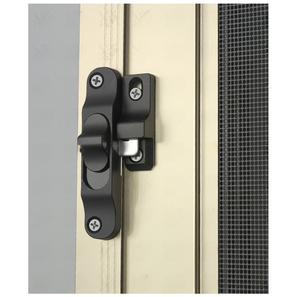 Screen Door Lock Sliding Door Latch Hook-and-latch Mechanism ...
