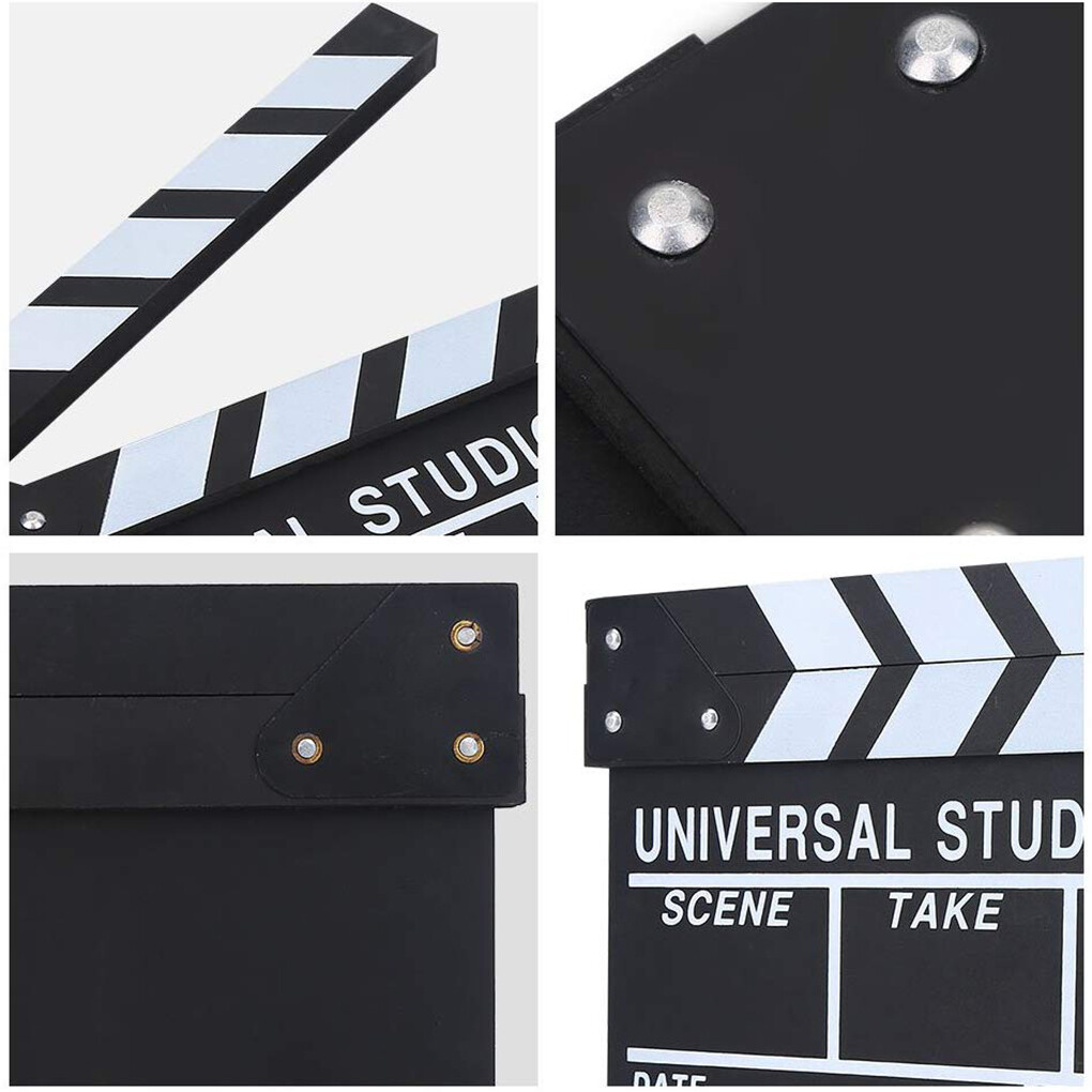 Film Clapper Utklipp Movie Film Clap Board, Hollywood Clapper Board