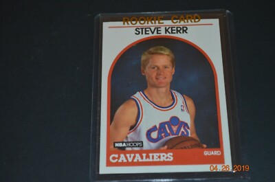 STEVE KERR ROOKIE CARD #351 1989 NBA HOOPS | eBay