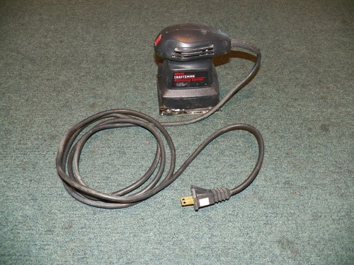 Sears Craftsman 1/4 Sheet Finishing Sander Corded Electric 315.116070 ...