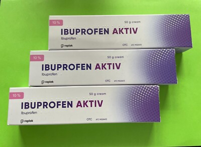 IBUPROFEN CREAM 50g joint,back pain relief,rheumatoid arthritis,tennis ...