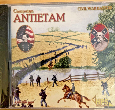 Campaign Antietam, Civil War (HPS/John Tiller) SEALED vintage PC CD-ROM ...