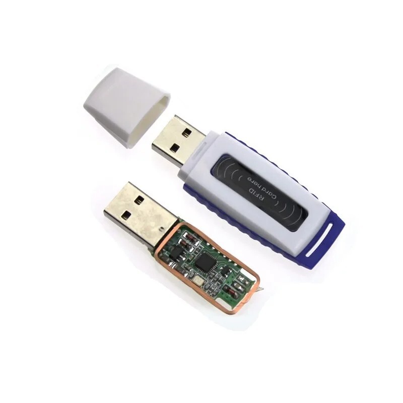 MINI USB RFID 125Khz Card Reader Plug and Play support Android Linux ...