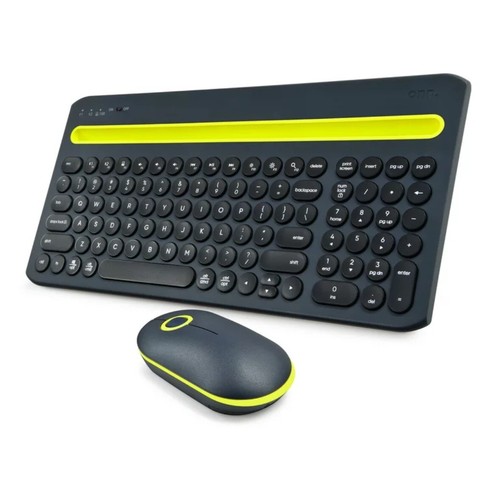 ONN Multi-Device Wireless Bluetooth Full Size Keyboard and Mouse Set | eBay