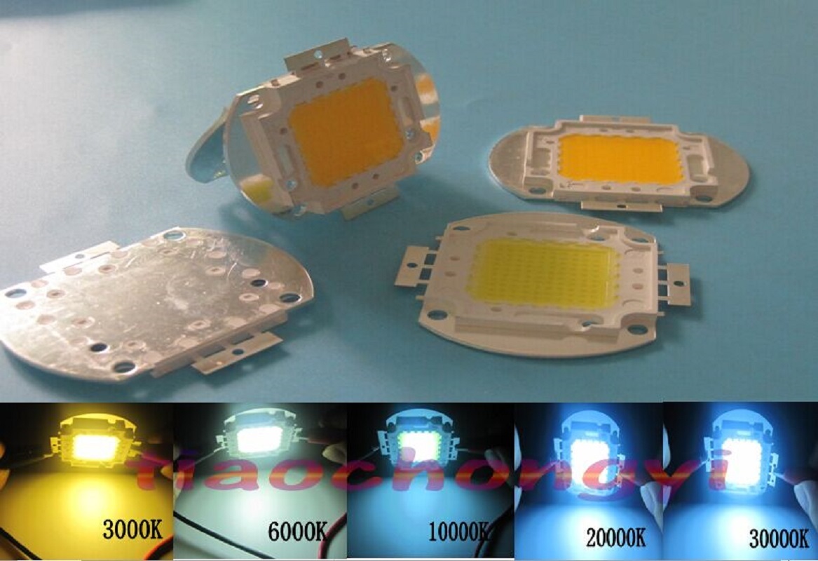 100w High Power led Cool white/Neutral/Warm White LED 3000k 10000k ...