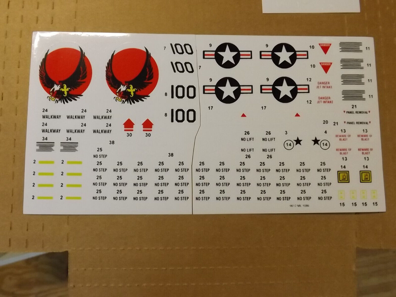 3 3/4" GI Joe Decal Stickers Sheet You Pick Custom FREE SHIPPING