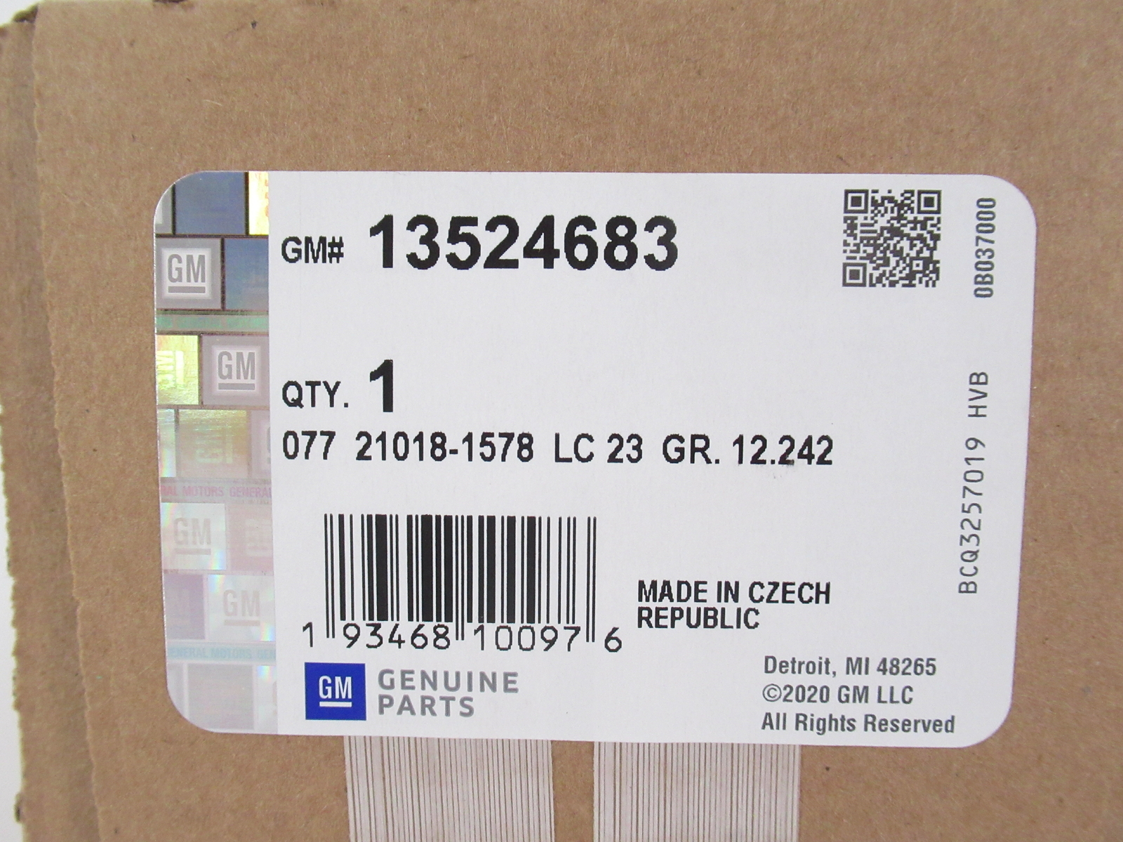 Genuine OEM GM 13524683 Rear Liftgate Lock Latch | eBay