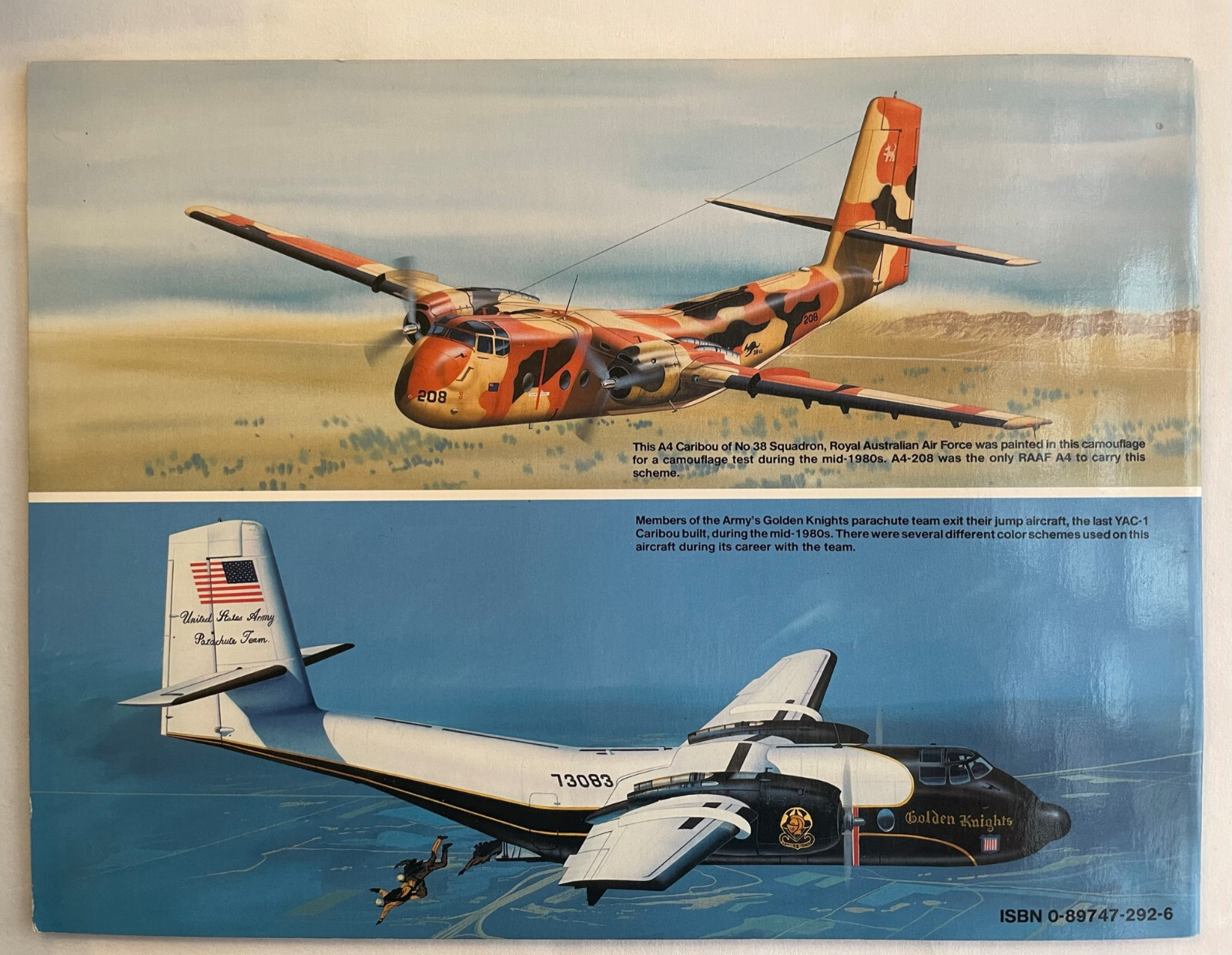 C-7 Caribou in Action by Wayne Mutza (Trade Paperback) for sale online ...