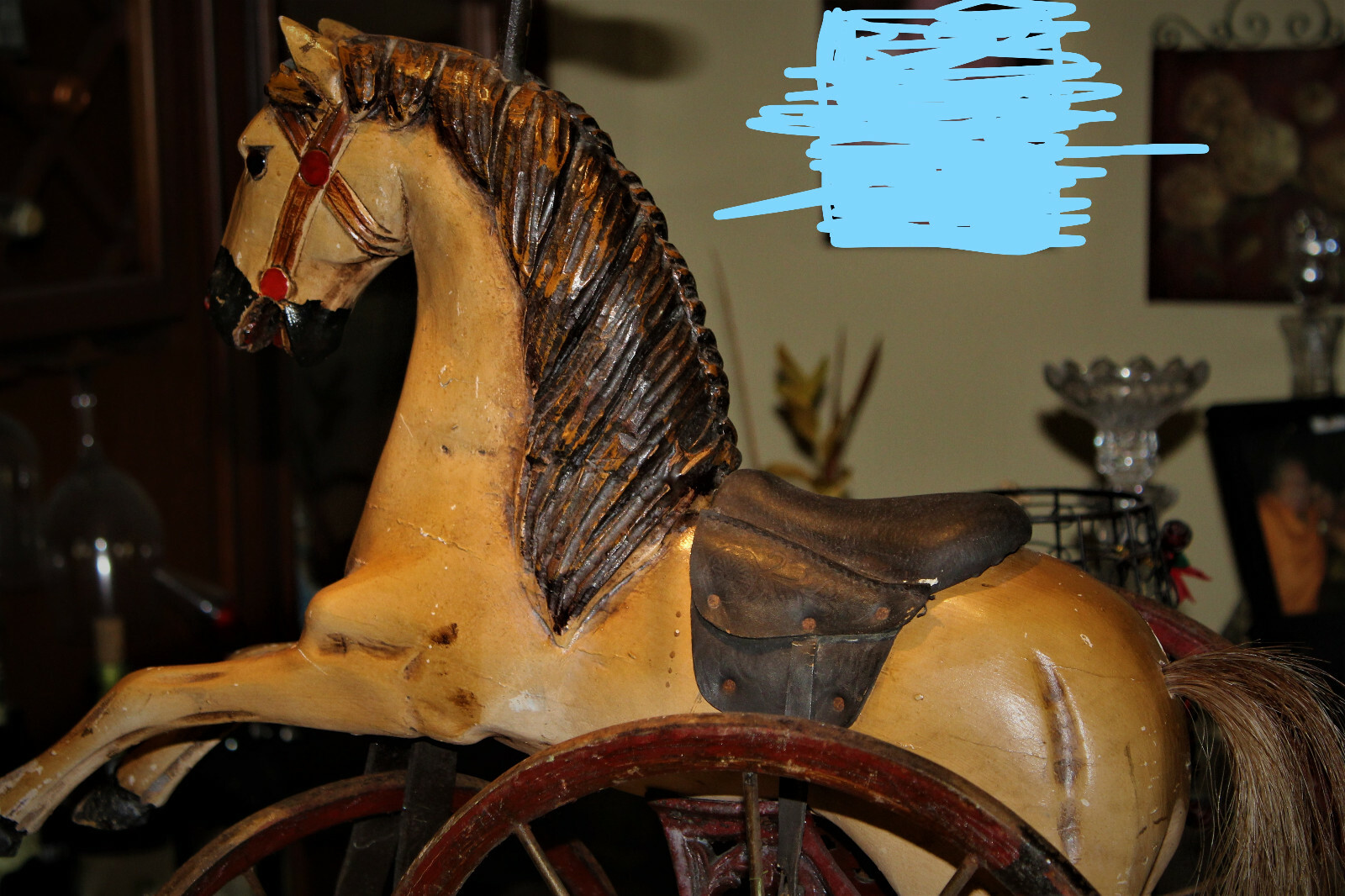 Three Wheeled Circus Horse Tricycle | eBay