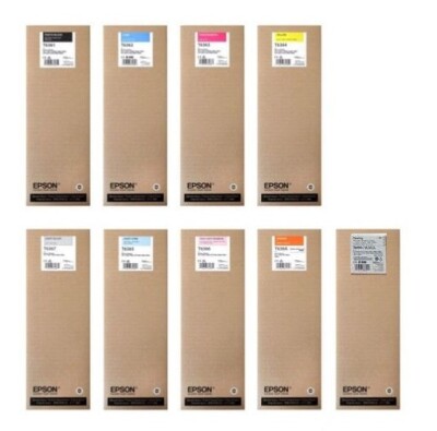 9 Original Ink Epson Surecolor SC-S70600 / T7131 -T7138 T713A 700ml ...