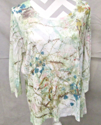 Endless Designs Top - SZ LG - Birds, Leaves - Perfect for Fall!! - So ...