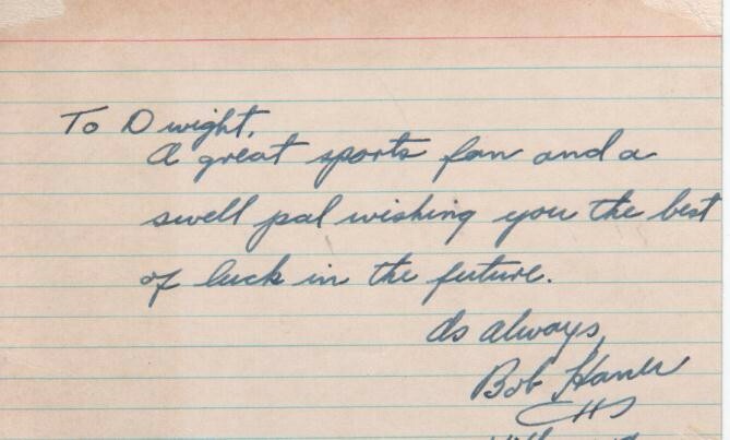 Bob Haner Autographed Oversized Card 1950's Villanova Football | eBay