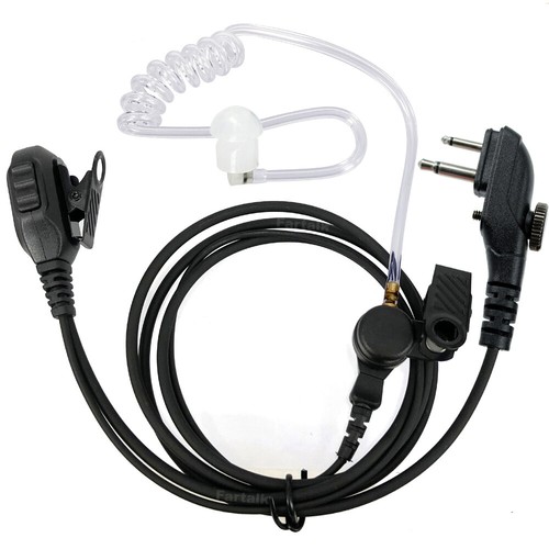 Air Tube VOX Earpiece Headset Mic For HYT Hytera Radio TC500 TC518 ...